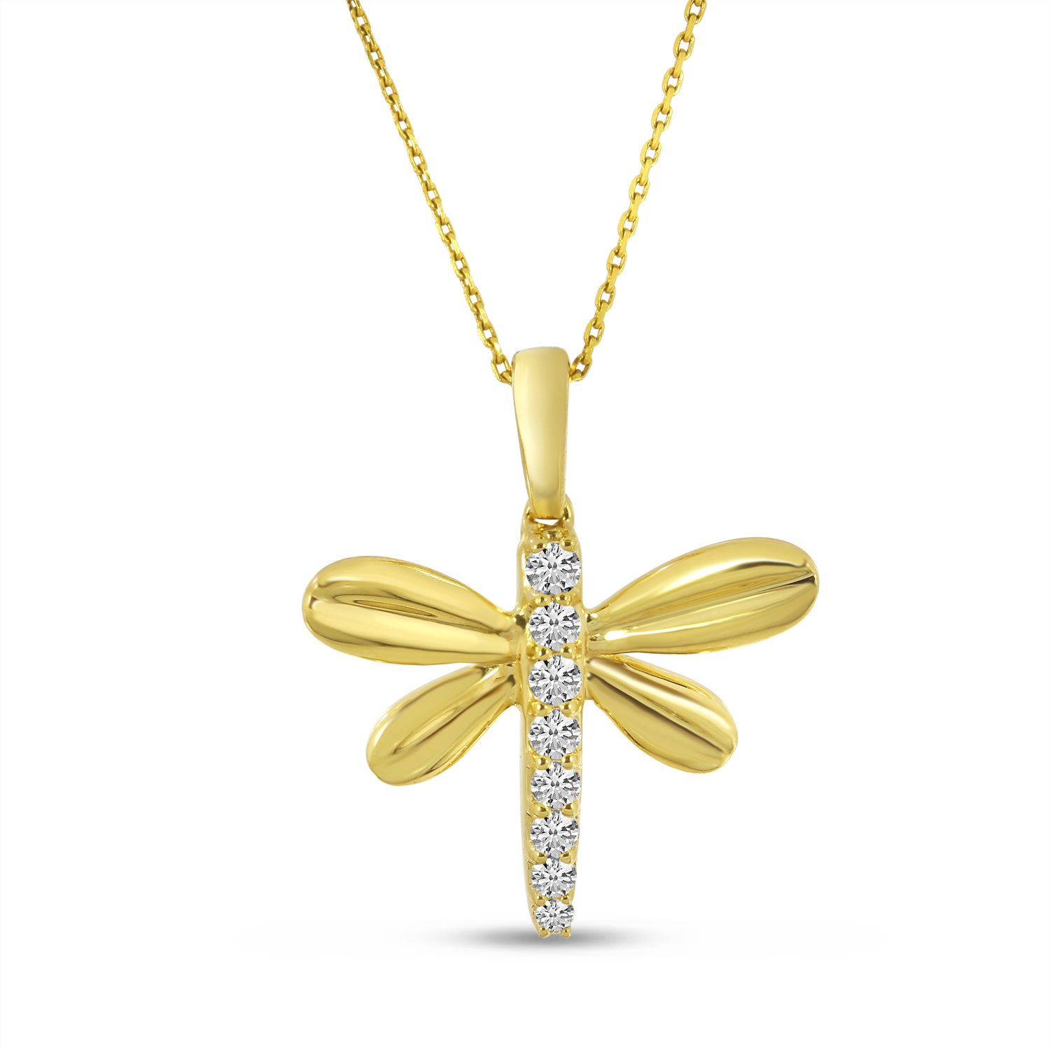 Shop Diamond Dragonfly Pendant at Nummi Jewelers Today